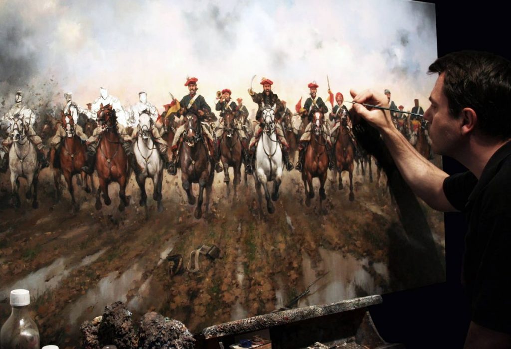 Augusto Ferrer Dalmau - Bocetos para la historia - Láminas Madrid